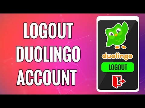 How To Logout Duolingo Account 2022 | Duolingo App Sign Out | Duolingo Logout Help