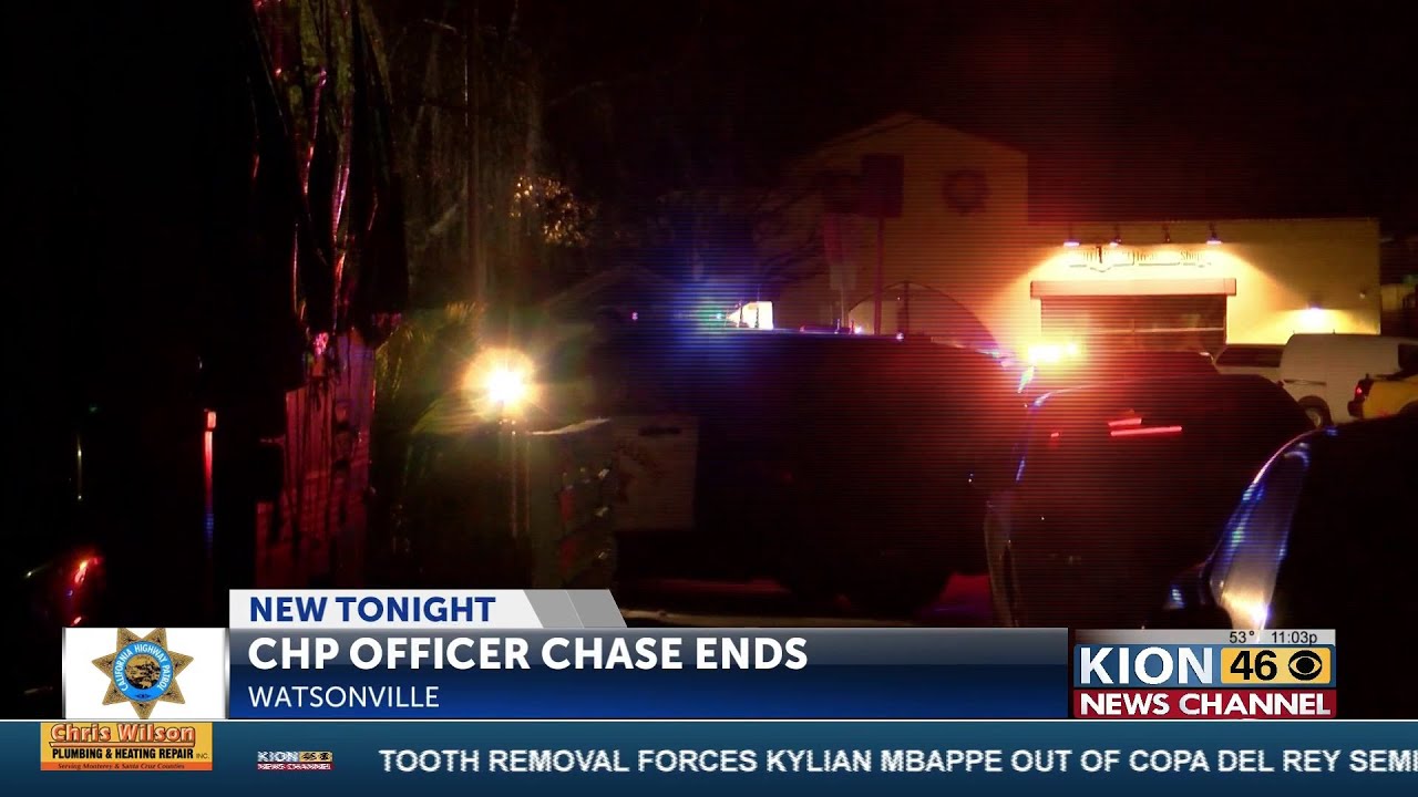 Three arrested after high-speed chase, standoff in Watsonville