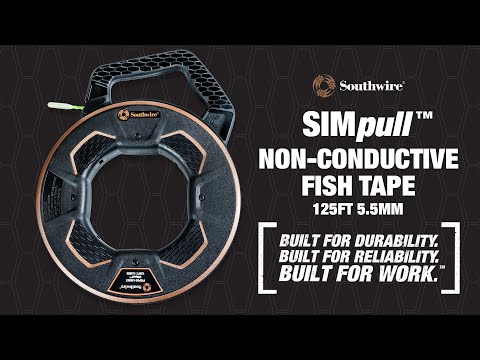 Southwire® SIMpull™ Non-conductive Fish Tape 125'