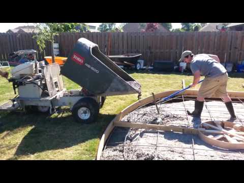 How to move we concrete long distances. Ask Porter Construction
