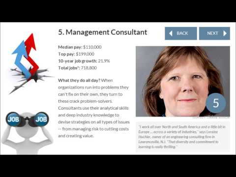 Best Jobs in America Management Consultant