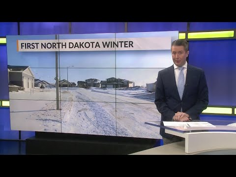 Out-of-state visitors react to their first North Dakota winter
