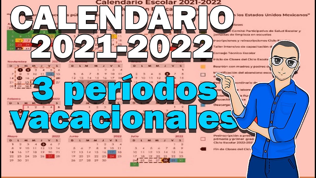 🔥 Calendario escolar 2021-2022 de 200 DÍAS