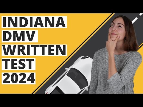 Indiana DMV Written Test 2024 (60 Questions with Explained Answers)