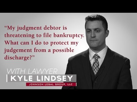 Ask A Lawyer: My judgment debtor is threatening to file a bankruptcy.