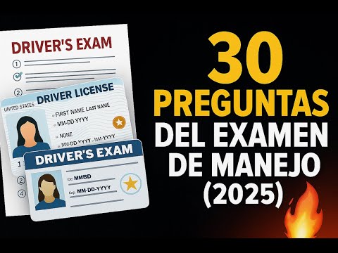 🔴Estudiando EN VIVO PREGUNTAS QUE MAS SALEN DEL  EXAMEN TEORICO DE MANEJO 2025 I