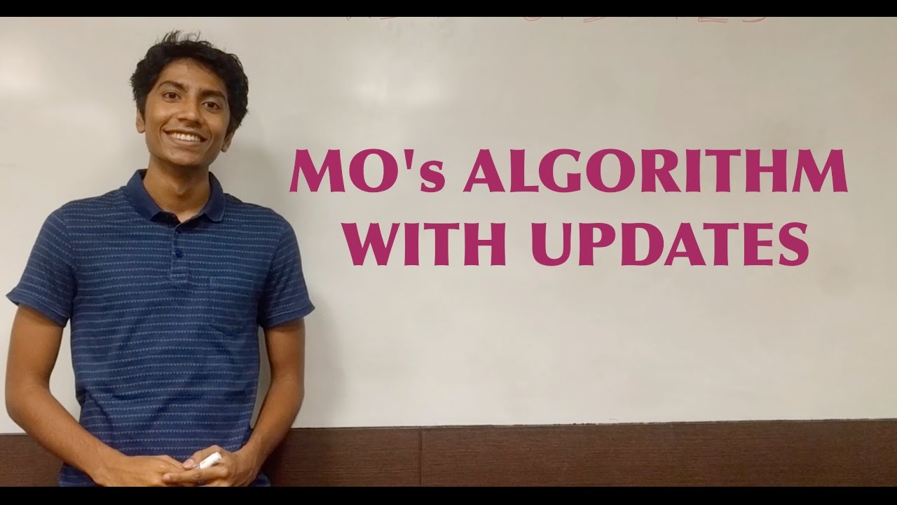 Mo's Algorithm With Updates