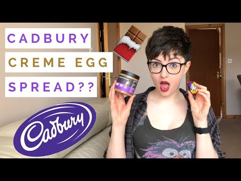 CADBURY CREME EGG SPREAD?? - Easter Egg Cashew Butter Review!