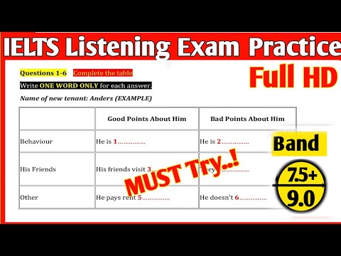 Name of new tenant Anders IELTS Listening | Name Of new tenant Anders Listening | IELTS Listening