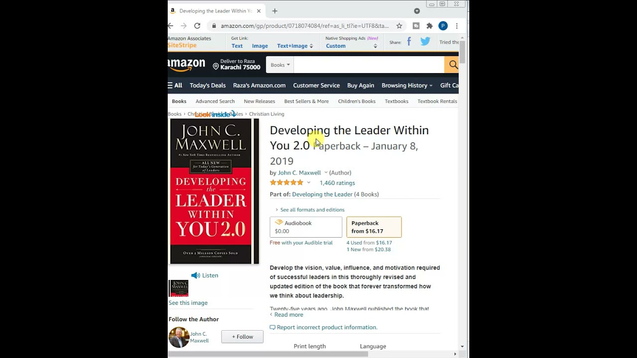 Book Review   Developing the leader within you 2 0