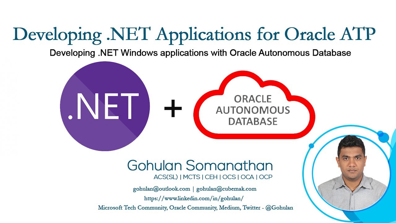 Developing .NET Applications for Oracle Autonomous Database