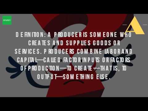 What Is The Meaning Of Producers?