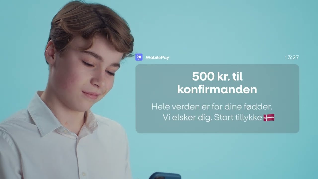 Gør pengegaven til konfirmation mere personlig med en sød hilsen💌