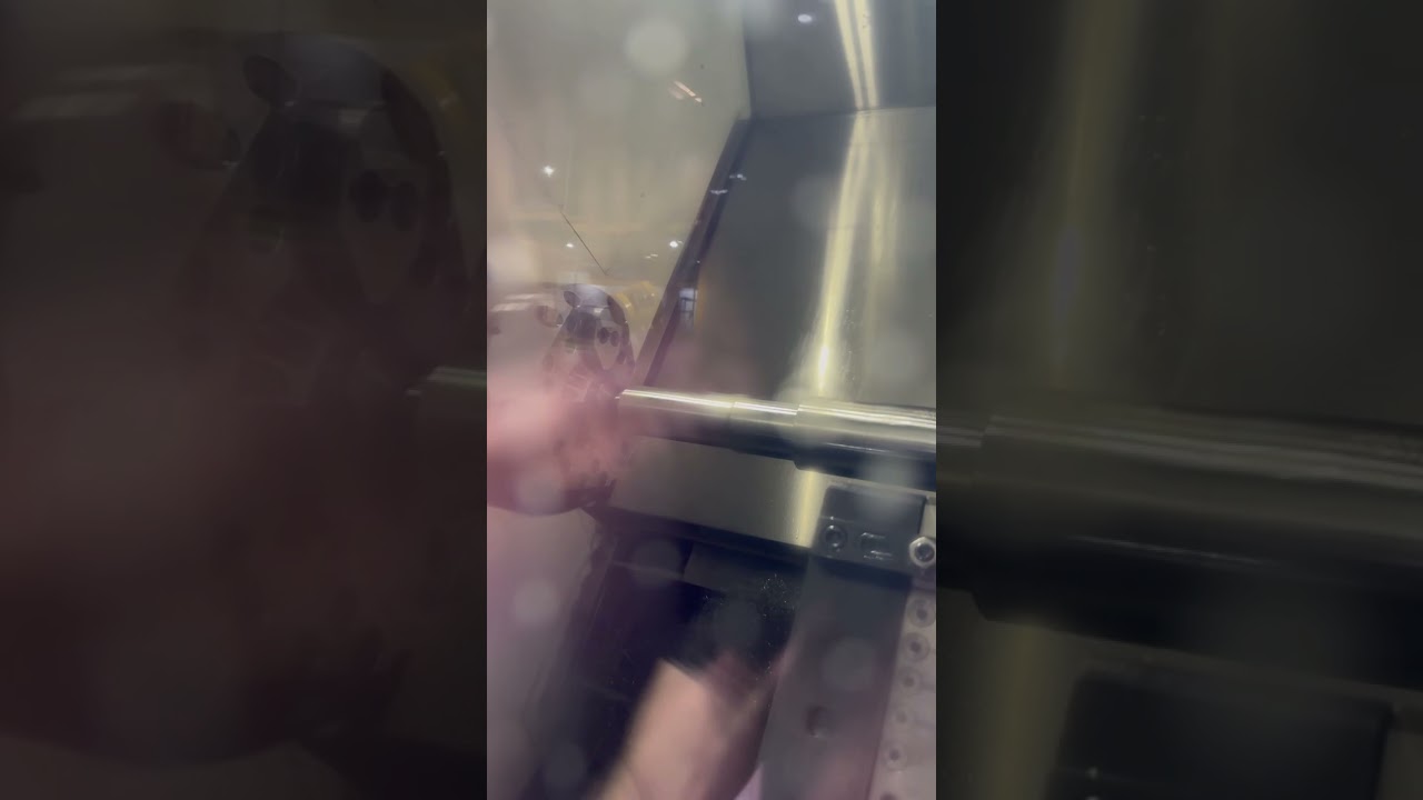 Motor Shaft Machining #shorts