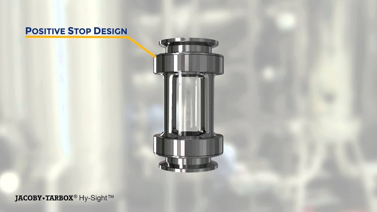 Hy-Sight™- Jacoby-Tarbox® - Hygienic Sight Flow Indicator