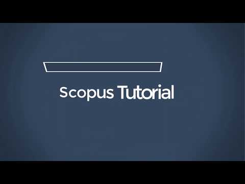 Scopus Tutorial
