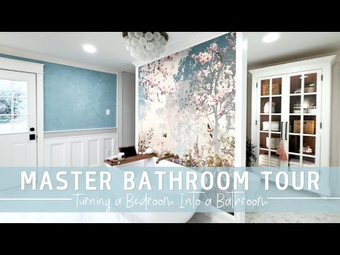 Tour Our Master Bathroom (It Used To Be The Master Bedroom)