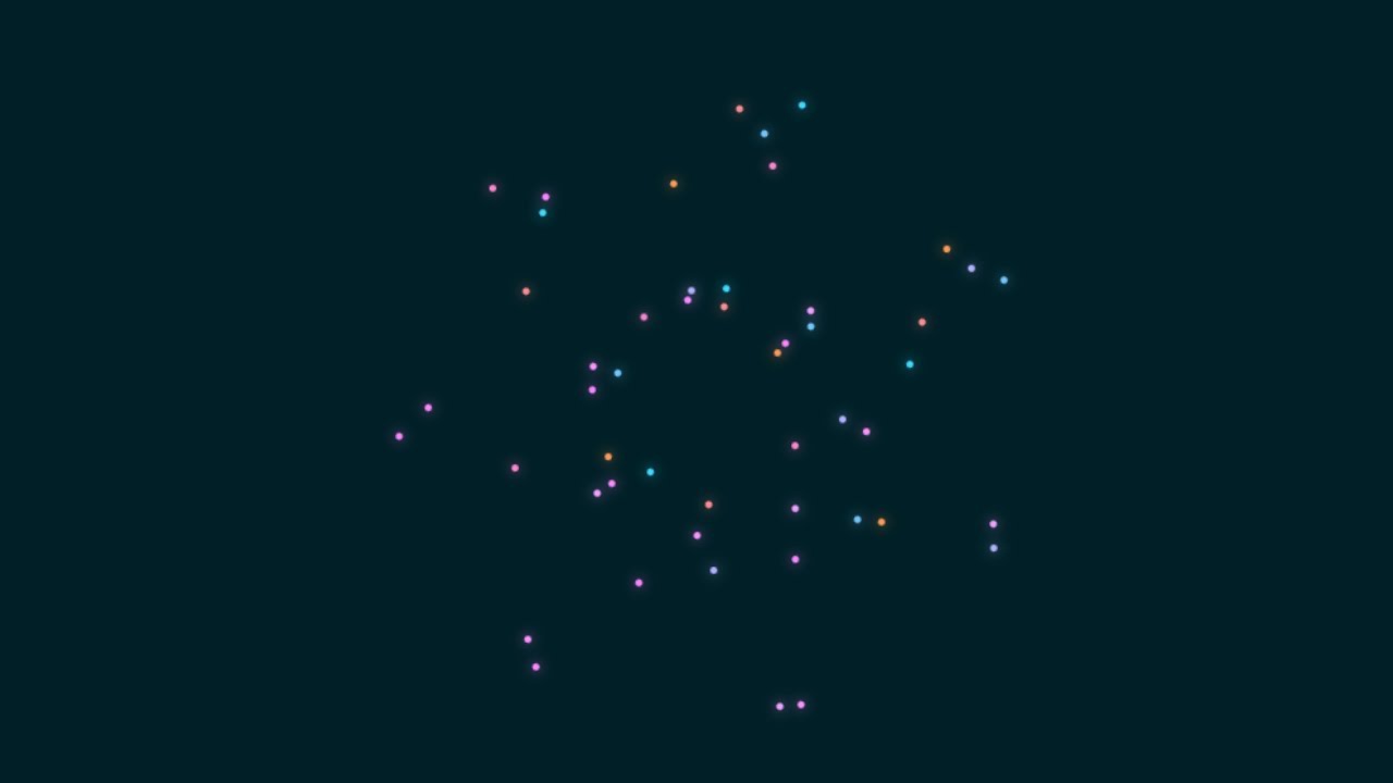 Flying Dots Hover Effect | HTML & CSS Tutorial