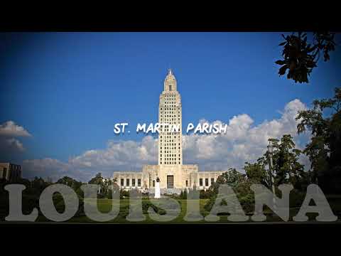 How to pronounce US places ST MARTIN PARISH Louisiana