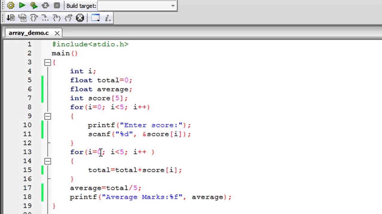 C Programming Tutorial - 52: Arrays (Part-2) Adding Array Elements