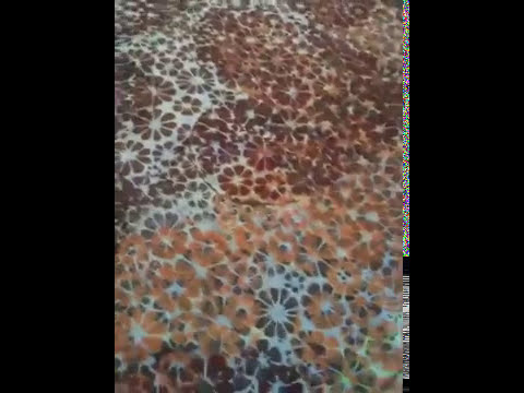 Create a dip dyed effect on a silk scarf using stamps... an easy technique for beginners