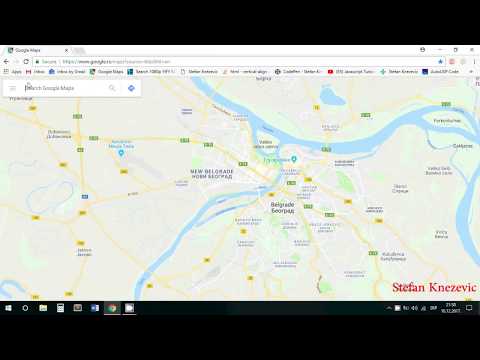 How to insert your own map with multiple address from excel
