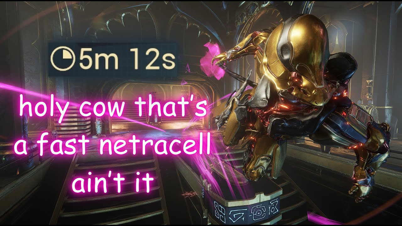 how to do netracells FAST (~6 min) [Warframe]