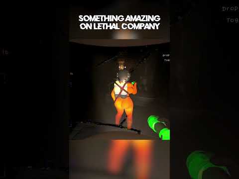 SOMETHING AMAZING ON LETHAL COMPANY #lethalcompany