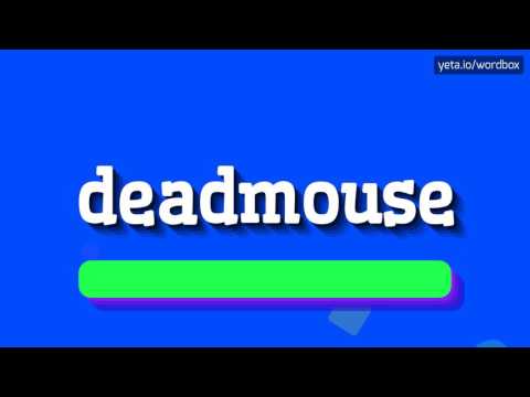 DEADMOUSE - HOW TO PRONOUNCE IT!?