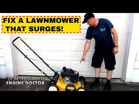 How To Fix A Surging Engine on a Lawn Mower, Generator, Pressure Washer & More
