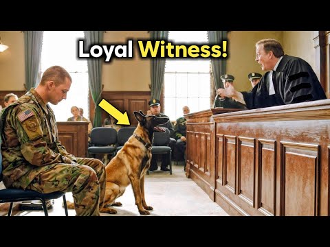 His Dog Wasn’t Allowed in Court—Until It Saved the Trial | Military Dog Loyalty Story (Must Watch)