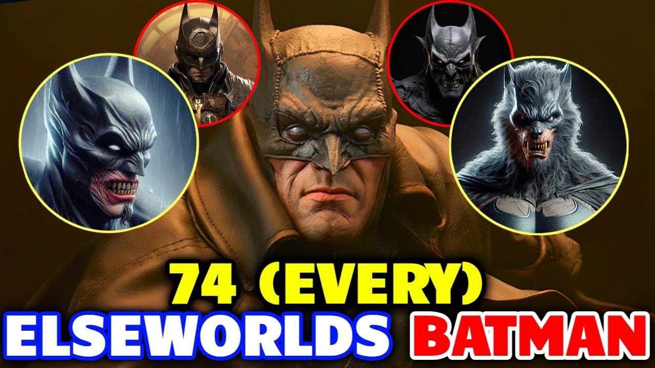 74 (Every) Batman Elseworlds Stories - Explored - The Insane World Of Batman Multiverse!