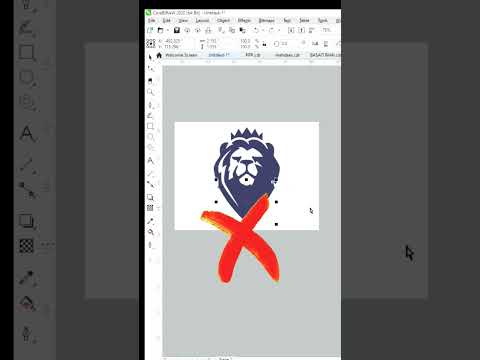 easy way to #png your logo in #coreldraw #youtubeshorts #shorts