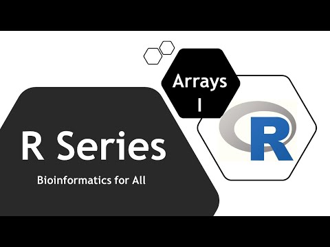 R Series #8.1 Arrays - Part I: How to create an array in R