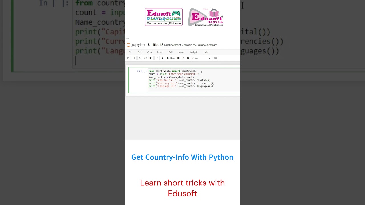 Get Country-info With Just Few Python Codes!