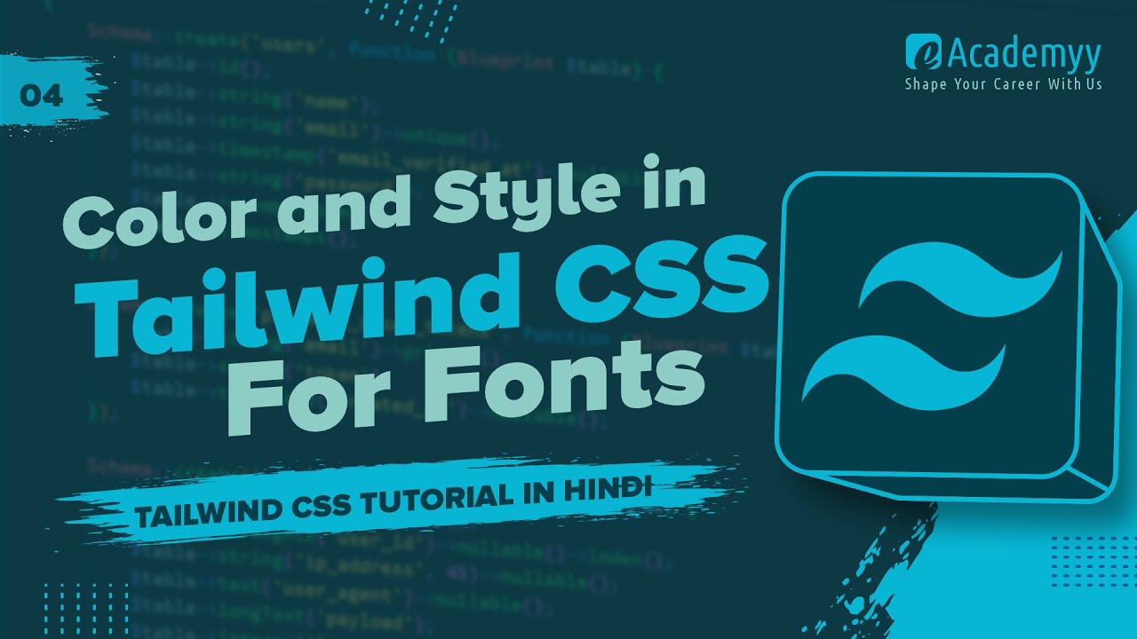 🎨 Tailwind CSS Font Classes Explained | Colors, Size, Weight, Style | Tailwind CSS Tutorial (2025)