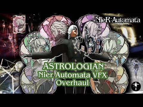FFXIV - [AST] Nier Automata ASTROLOGIAN Ability VFX MOD REMAKE