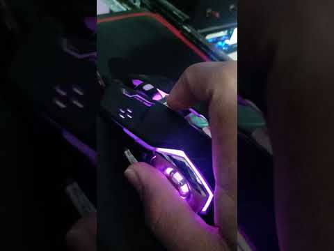 Xmate RGB mouse Change DPI #short #shortvideo #gaming #rgb #gamingbyte #mouse