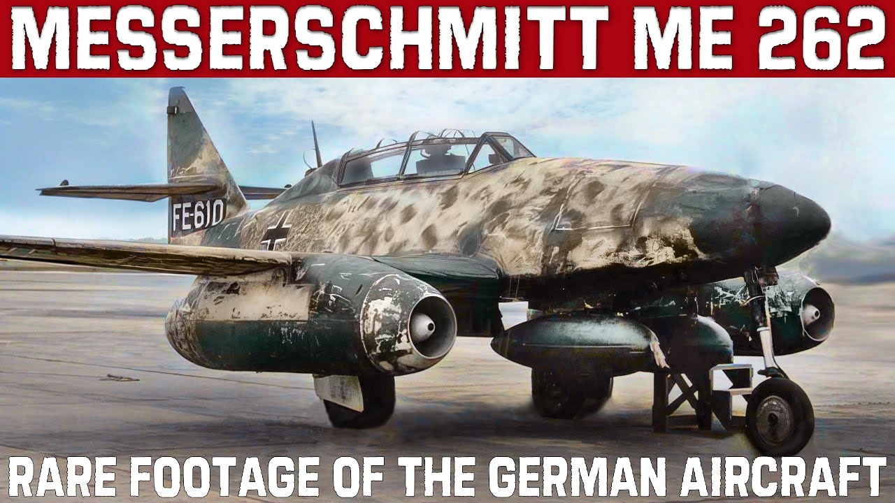 Messerschmitt Me 262 | the WW2 German Jet Aircraft Explained By Eric 