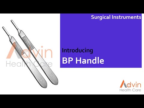 BP Scalpel Handle - Surgical Blade Handle Latest Price, Manufacturers ...