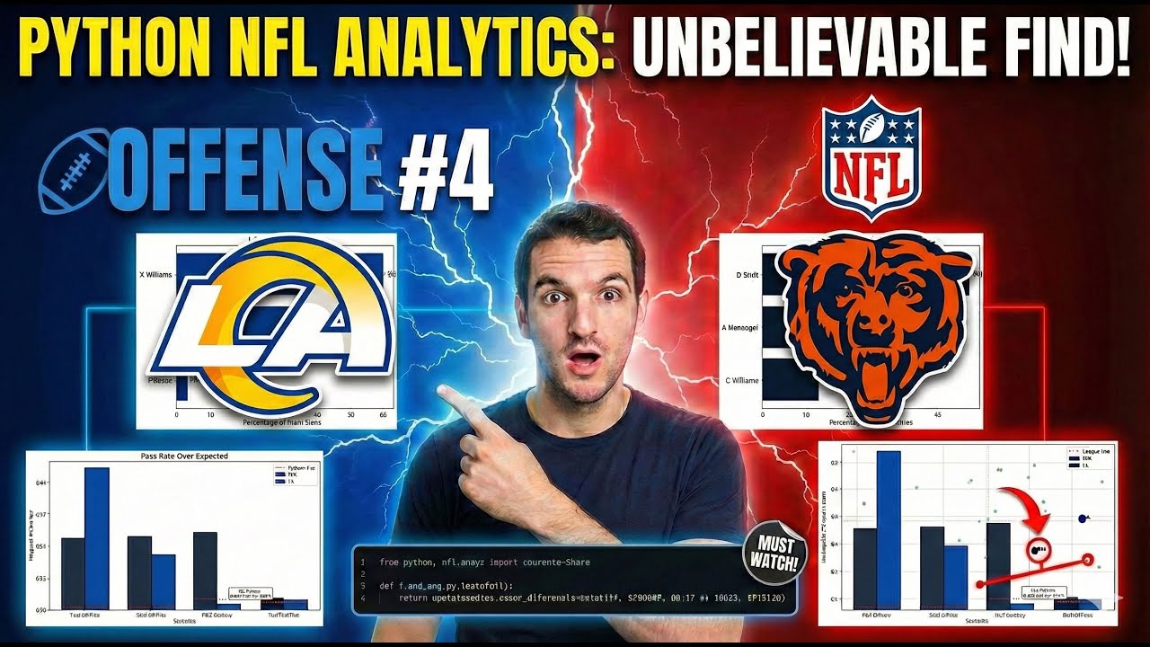 Bears vs Rams: Why This Will Be HIGH SCORING (Python Model)