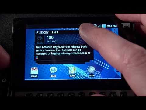 T-Mobile Sidekick 4G Software Review | Pocketnow