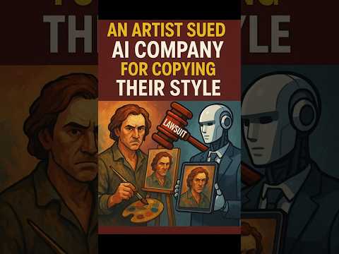 Artist Sued an AI COMPANY for COPYING HIS STYLE | AI NEWS