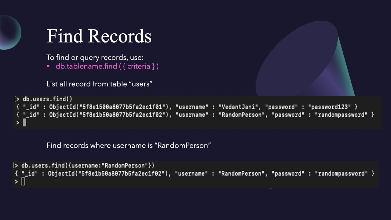 MongoDB Hello World - Database Systems