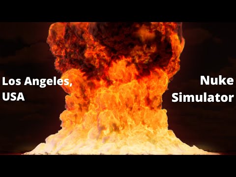 Nuke Simulator - Los Angeles, USA ( with ESTIMATED CASUALTIES)