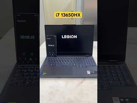 Lenovo Legion 5 13650HX RTX 4060 Boot Animation #gaminglaptop #lenovolegion5