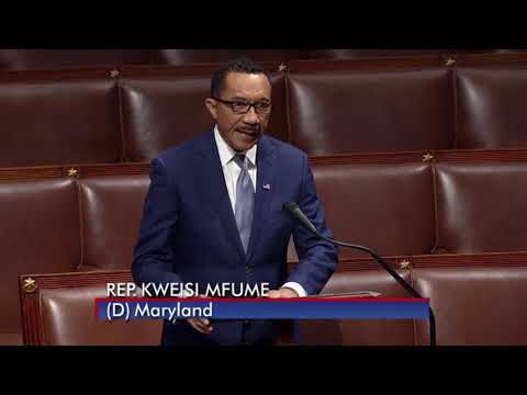 U.S. Representative Kweisi Mfume’s Swearing in Speech – May 5, 2020