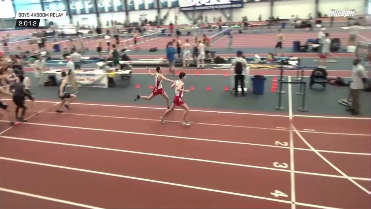 PTFCA INDOOR STATE CHAMPIONSHIP High School Boys' 4x800m Relay, Finals 1