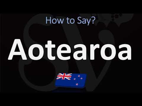 How to Pronounce Aotearoa? (NEW ZEALAND, MAORI)