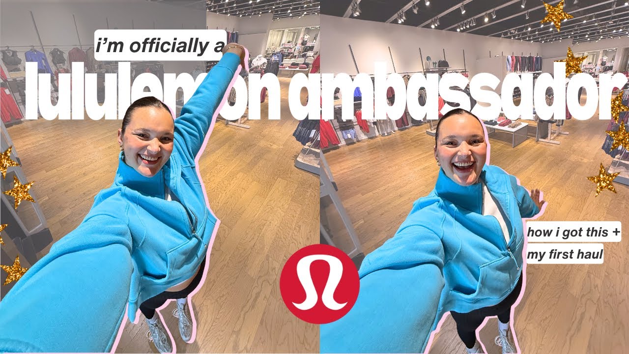 I'M A LULULEMON AMBASSADOR! 🍋 | how i got this opportunity + my first haul + what's next?